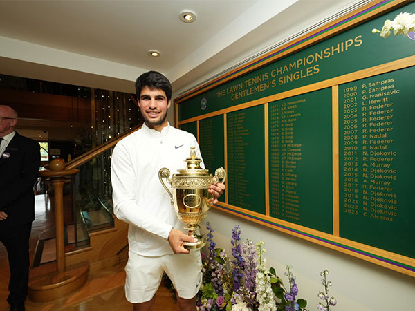 Cricket fraternity lauds Carlos Alcaraz for clinching maiden Wimbledon ...