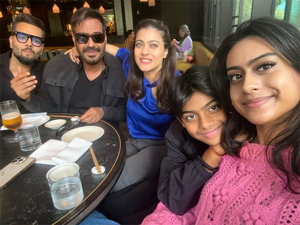 Kajol, Ajay Devgn spend "sacred time" with children Nysa, Yug