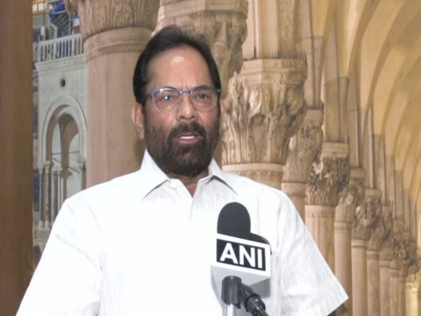 "Congress used to be against alliance": BJP leader Mukhtar Abbas Naqvi ...