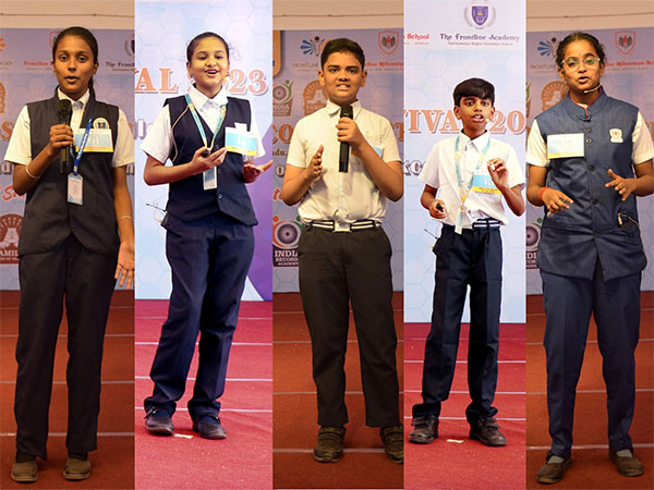 Frontline Schools' Inaugural for “Frontline World Records Festival 2023 ...