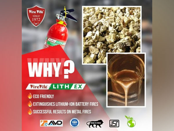 Fire safety revolutionized with FIREFITE LITHEX EXTINGUISHER ...