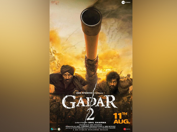 Sunny Deol, Utkarsh Sharma’s intriguing poster of ‘Gadar2’ unveiled