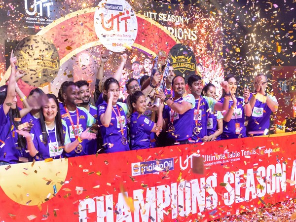 Ultimate Table Tennis: Goa Challengers crowned champions in season 4 ...