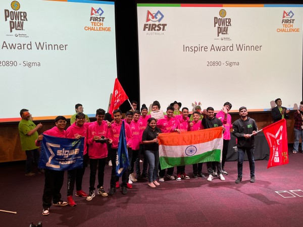High School Robotics Team Sigma Makes India Proud at a Global Platform ...