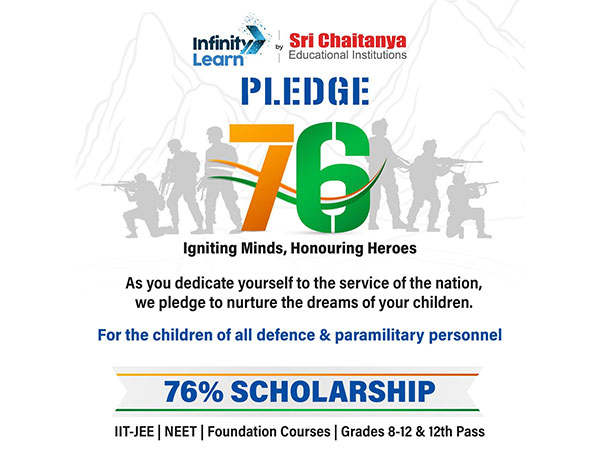 Igniting Minds and Saluting Bravery: Infinity Learn's Pledge 76 Campaign