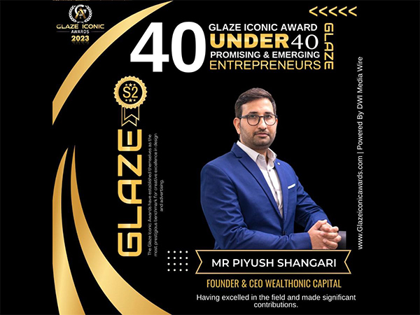 Piyush Shangari Recognized with the Glaze Award 40 Under 40