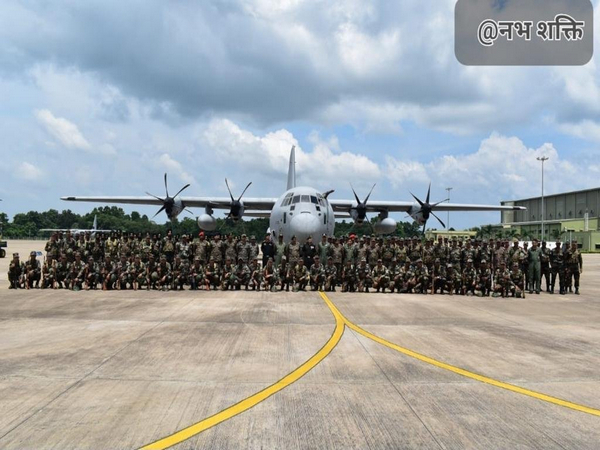 'Nabh Shakti': Indian Army, Air Force participate in joint training ...