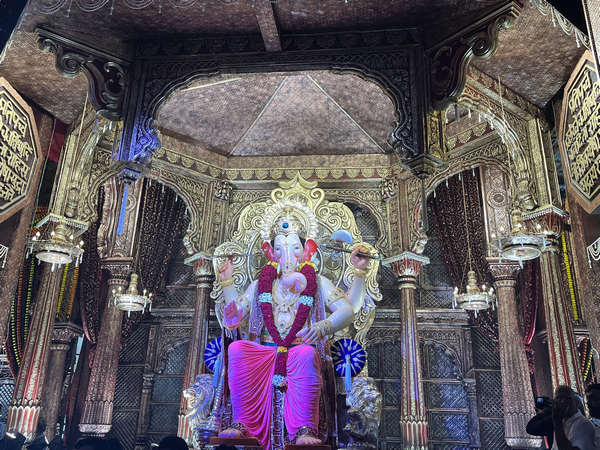 First look of Mumbai's Lalbaugcha Raja unveiled; See pictures