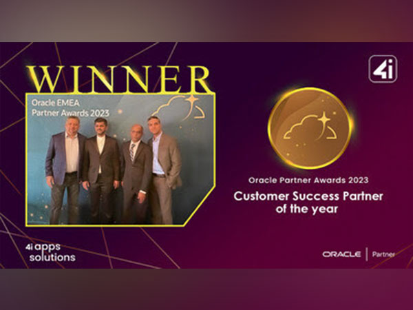 4i Apps Achieves Remarkable Milestone: Wins Oracle Cloud Partner Award ...