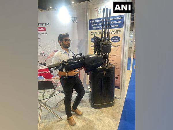 Dronaam counter-drone system displayed at Indian Navy's Swavalamban 2023 exhibition