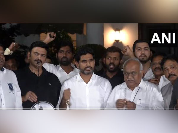 TDP leader Nara Lokesh reaches SIT office for investigation in inner Ring Road case