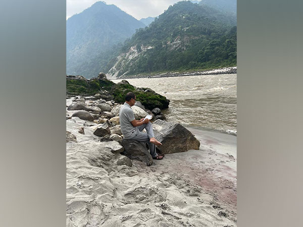 MP CM Shivraj Chouhan seen contemplating on Ganga bank in Uttarakhand's Rishikesh