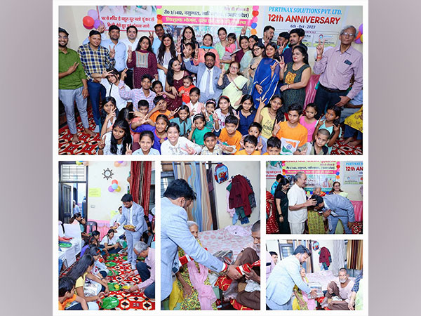 Pertinax Solutions Celebrates 12th Anniversary with a Heart-warming Gesture