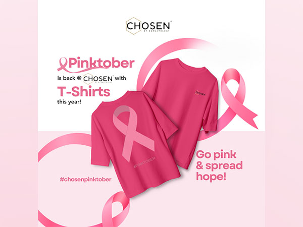 CHOSEN by Dermatology Launches Pinktober T-shirts in Support of Breast ...