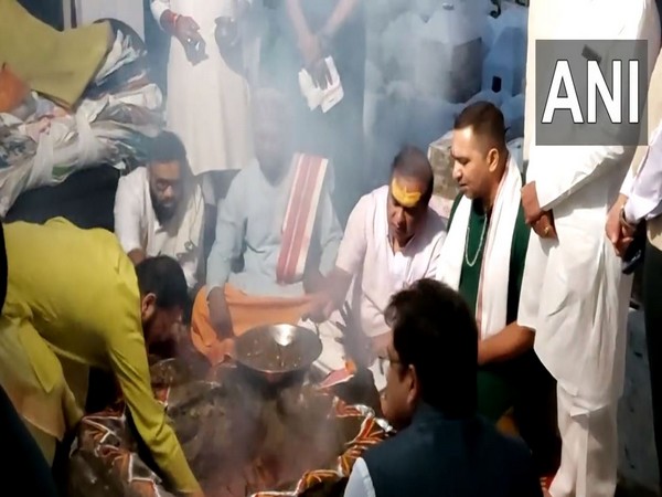 Assam CM Sarma performs puja on last day of 'Pitru Paksha' at Narayani ...