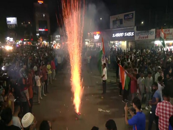 People across country cheer India's victory over Pakistan in World Cup