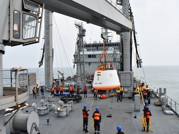 Mission Gaganyaan: Indian Navy units successfully recover crew module