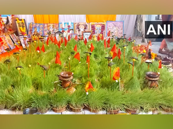 MP: Devotee worship 'Jawar' on last day of Navratri at Balaji temple in ...