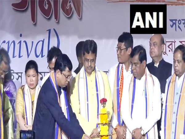 Tripura CM Manik Saha inaugurates Durga idol immersion carnival in Agartala