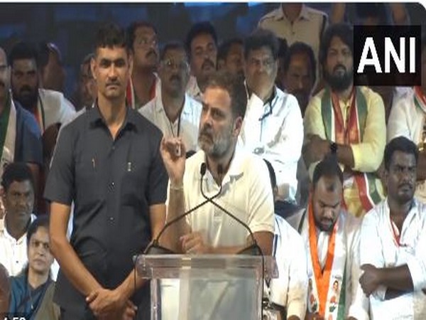"Dreamed of Prajala govt not Dorala," Rahul Gandhi in Telangana