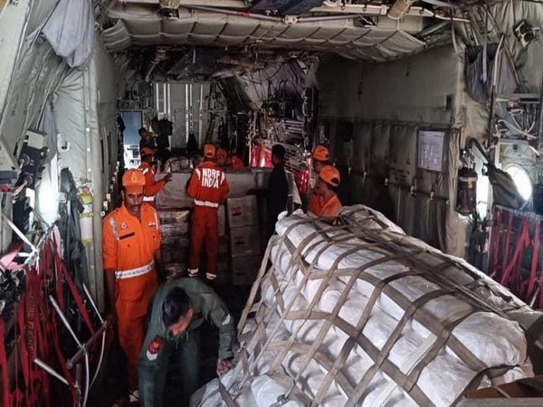 India sends over 9 tonnes of relief material to Nepal's Nepalgunj