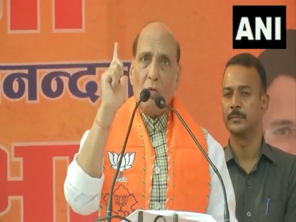 BJP most reliable political party in the world: Rajnath Singh in Rajasthan