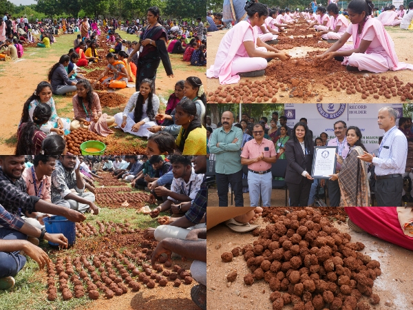 Seeding Tomorrow: SRM's Historic Elite World Records in Seed Ball Making