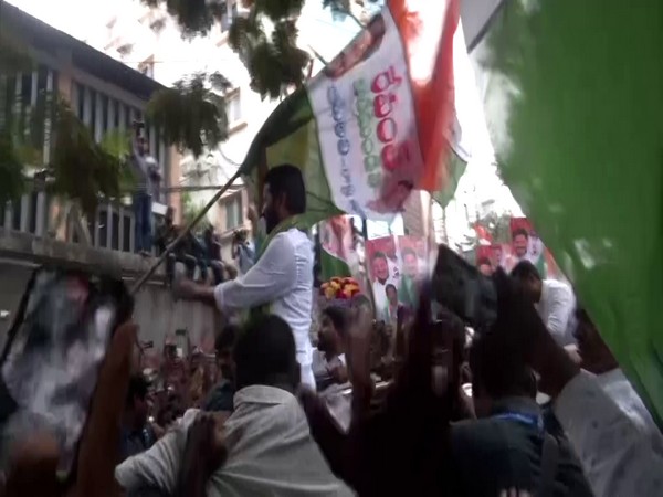 Congress' Revanth Reddy holds roadshow in Hyderabad as party set to ...
