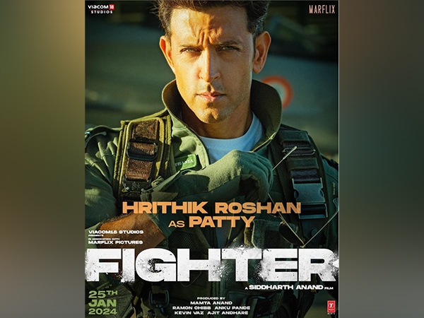 Meet Hrithik Roshan as Squadron Leader Shamsher Pathania aka Patty, new ...