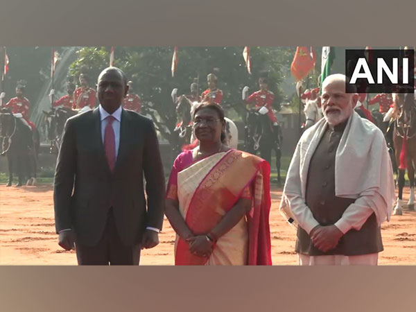 Kenyan President William Ruto accorded ceremonial welcome at ...