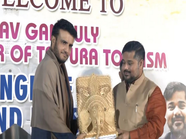 Former India cricketer Sourav Ganguly officially appointed as brand ambassador of Tripura Tourism