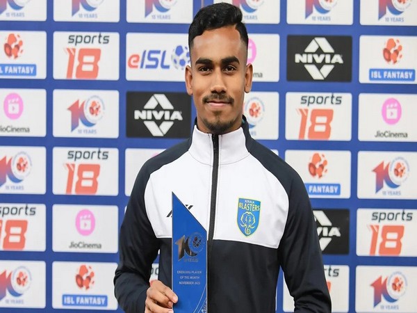 Kerala Blasters FC's Vibin Mohanan named emerging player of the month ...