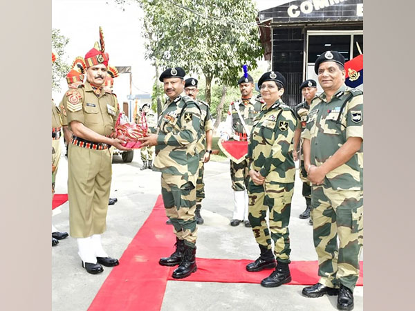 DG BSF reviews the operational preparedness of BSF Guwahati Frontier