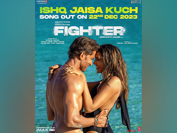 Hrithik, Deepika raise hotness quotient in Fighter's 'Ishq Jaisa Kuch' song