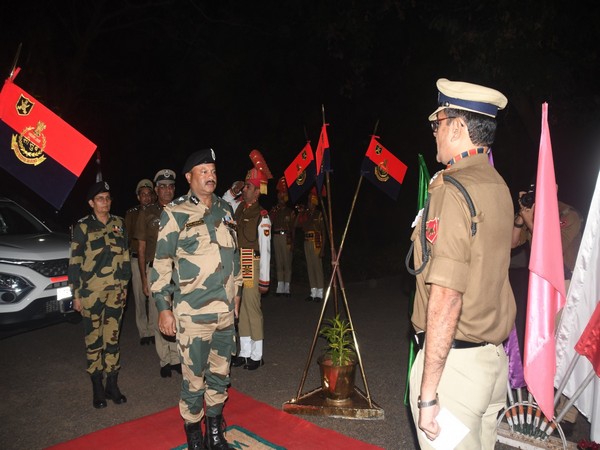 DG BSF visits Agartala, motivates troops to tackle frequently changing ...