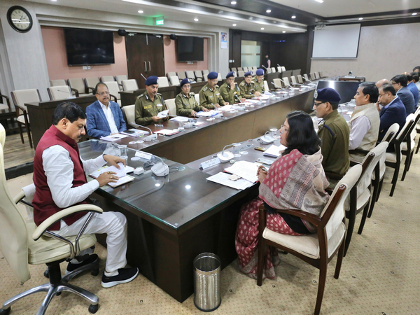 MP CM Mohan Yadav holds meeting with officers in-charge of various ...