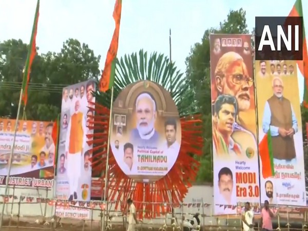 Tamil Nadu's Trichy decked up to welcome PM Modi