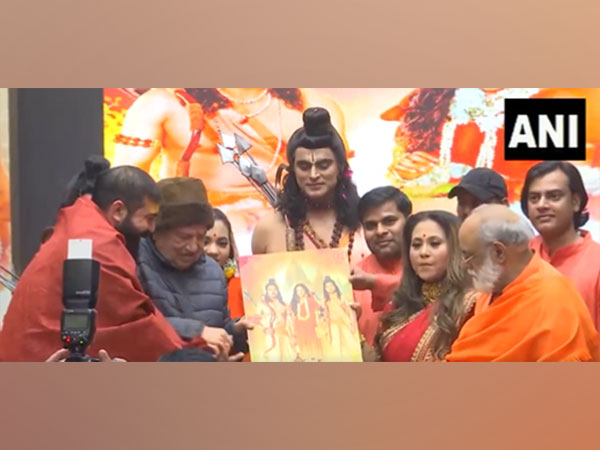 RSS leader Indresh Kumar attends the launch of song 'Jai Siya Ram ...