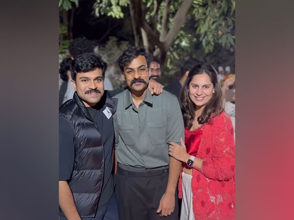 Ram Charan, Upasana Konidela celebrate Sankranthi with family