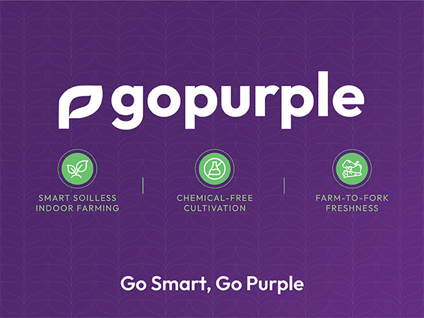 World's First Commercial Fogponics Based Agri-Tech Startup GoPurple ...