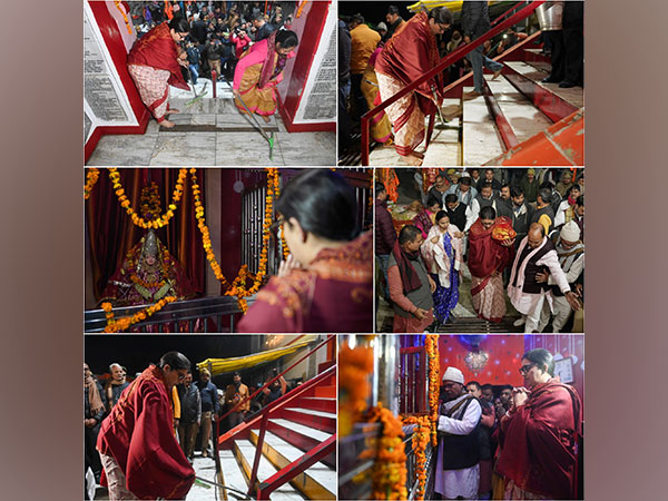 Performed Shramdaan at Maa Durgan Bhavani Dham: Smriti Irani