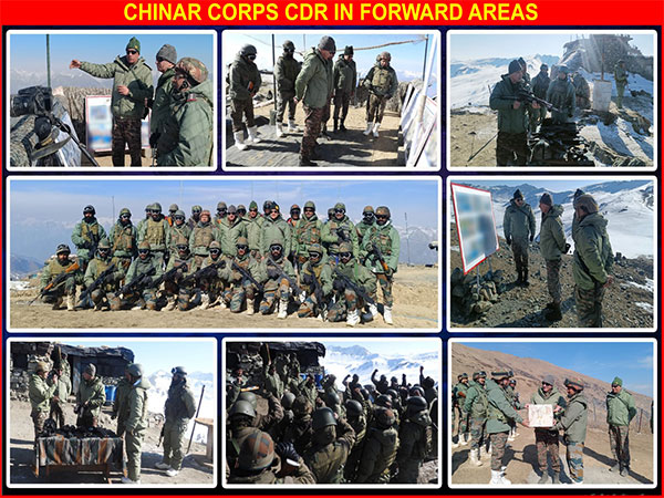 Chinar Corps Commander visits forward areas in North Kashmir to review ...