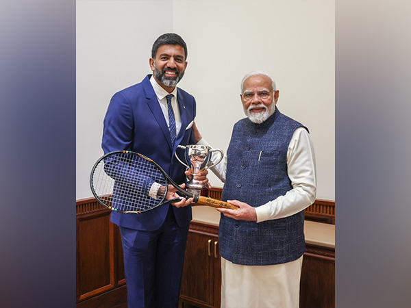 Rohan Bopanna meets PM Modi following historic Australian Open men's ...