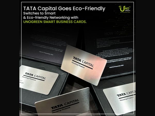 Tata Capital Embraces Sustainability with UnoGreen Smart Business Cards