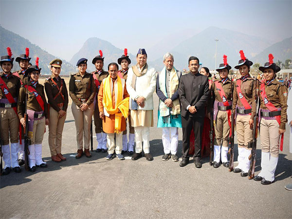 Uttarakhand: CM Dhami honours women police personnel on 'Nanda Gaura ...