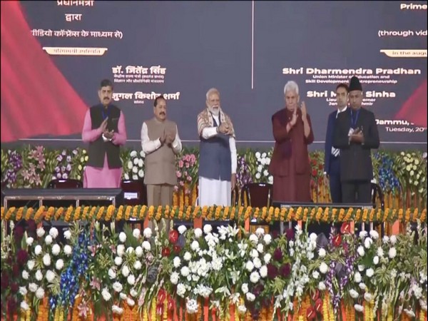 PM Modi lays foundation stone of new terminal building of Jammu airport