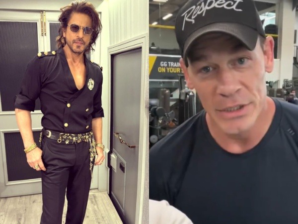 "Gonna send you my latest songs": SRK reacts to video of John Cena ...