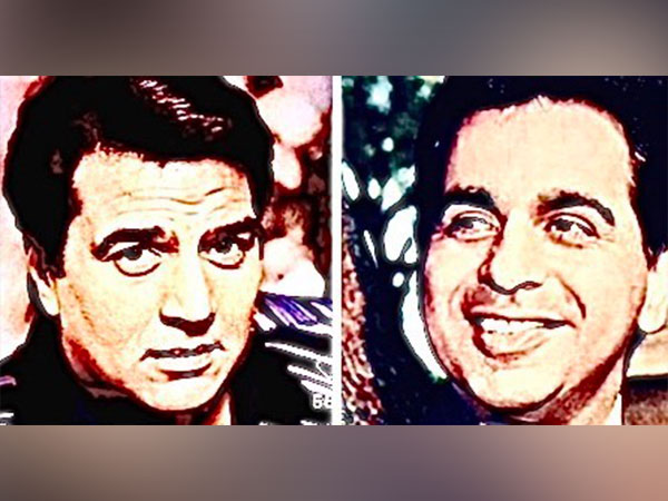 "Gumaan hota hai aapka": Dharmendra shares old picture with Dilip Kumar