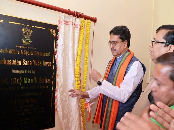 Tripura CM inaugurates Madhusudan Saha Youth Residence in Ambasa