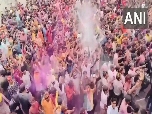 Barsana's Laddoo Mar Holi kicks off Holi celebrations in UP's Mathura